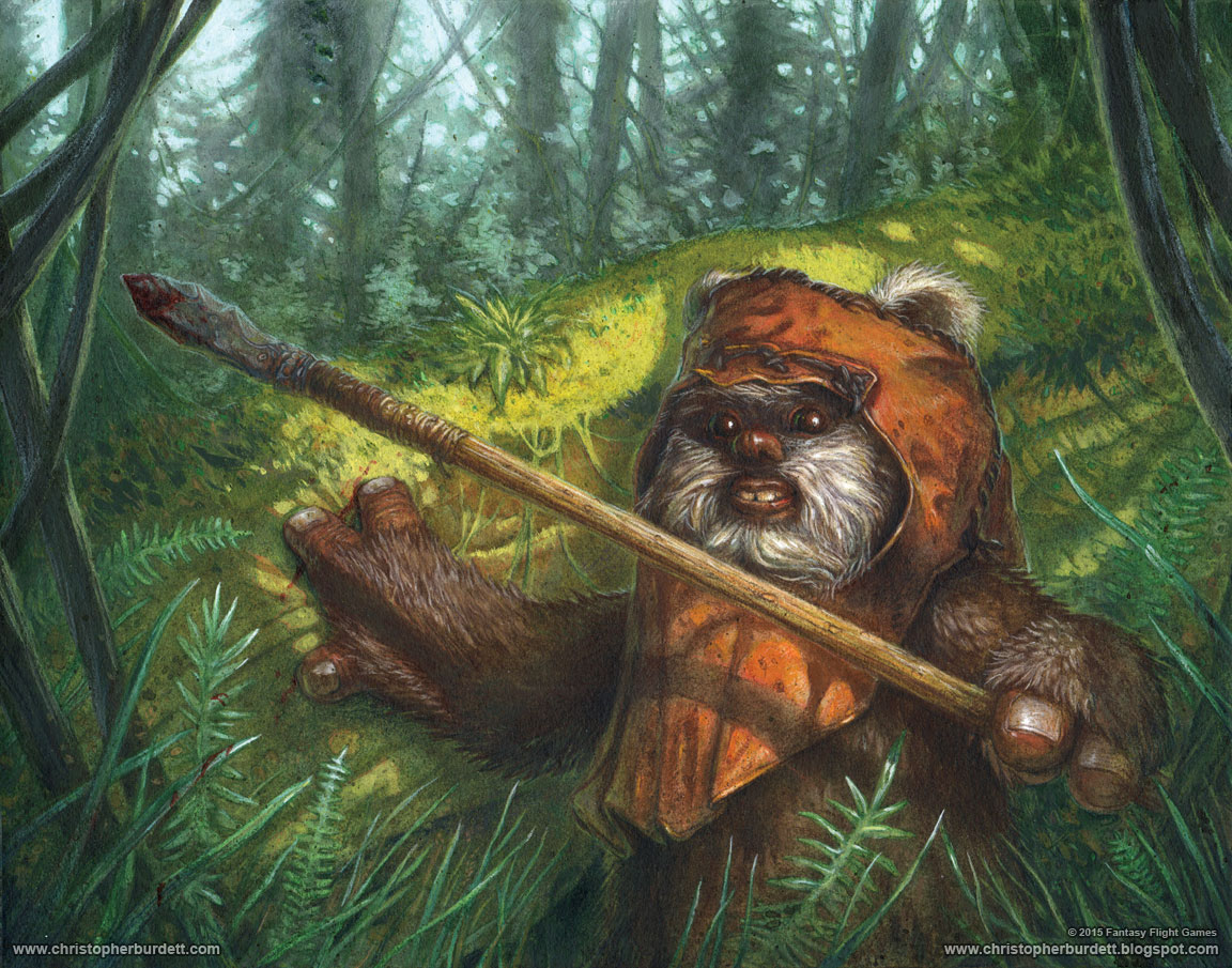 The DOODLES, DESIGNS, and aRT of CHRISTOPHER BURDETT: Wicket W. Warrick ...