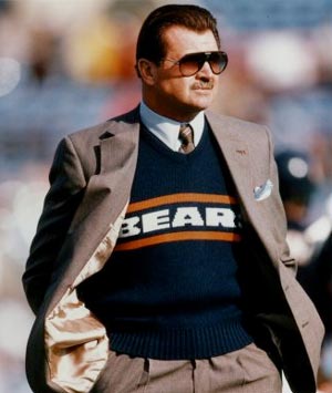 Micah's Place: Mike Ditka and his delightful sweater vest