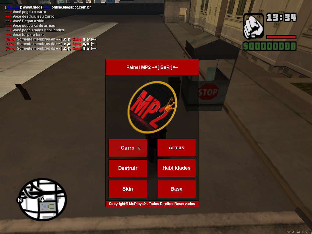 Painel Gang (Descompilado) - MTA Brasil