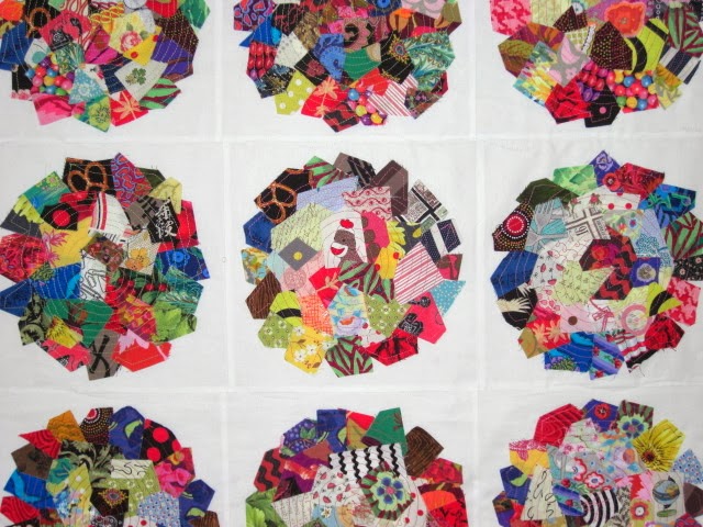 Karen Griska Quilts: Modern Raw-Edge Scrap Quilt!