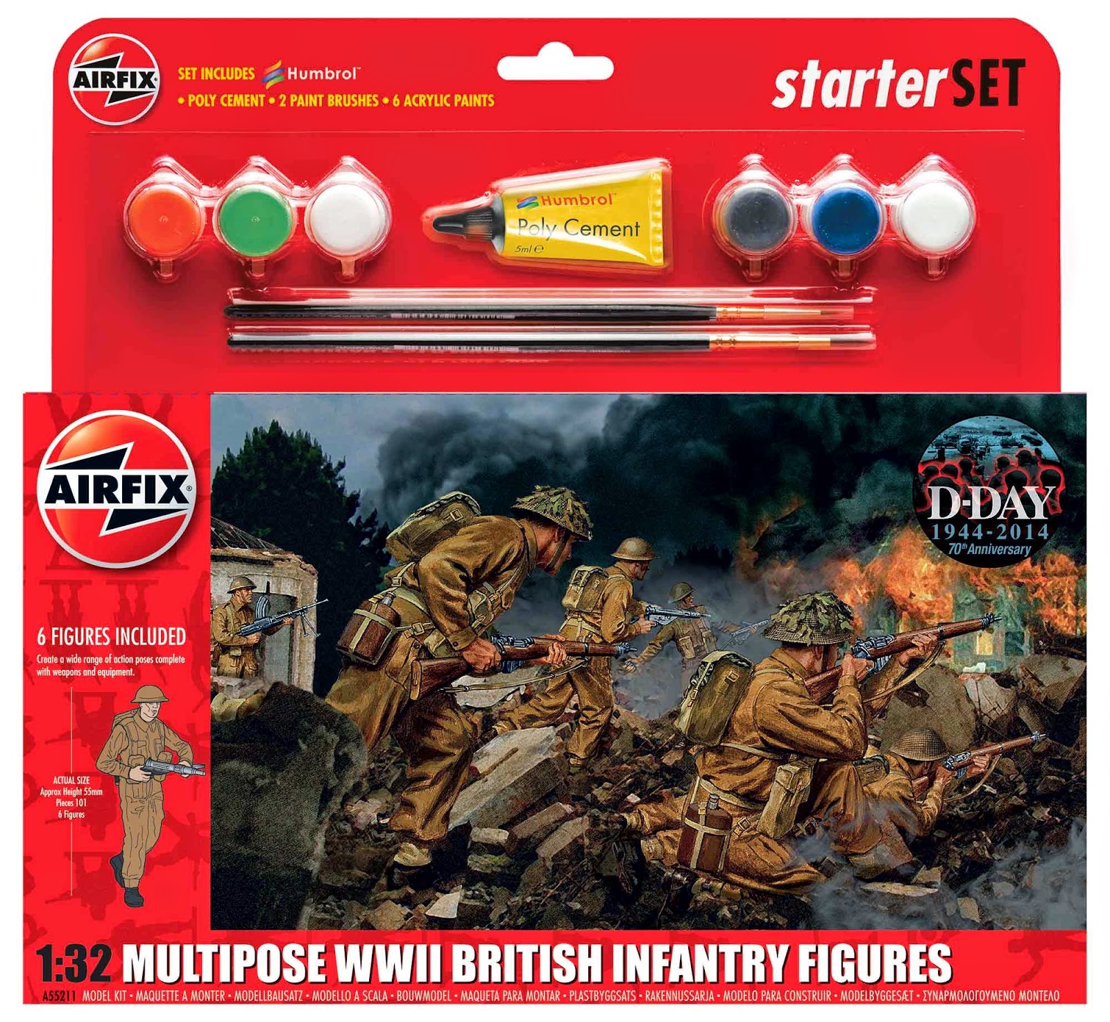 Jim's Wargames Workbench: Airfix 1/32nd Multipose Re-released