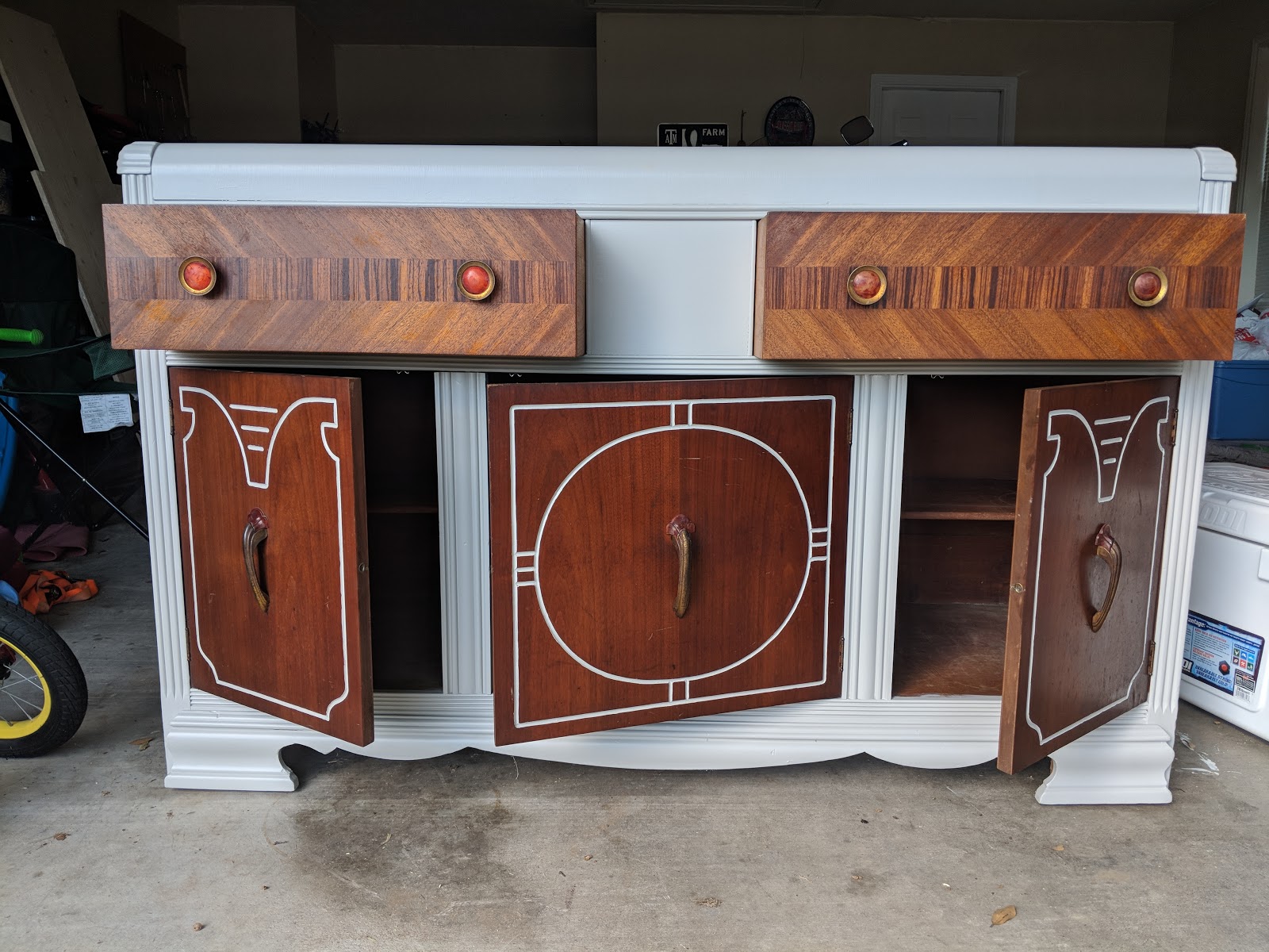 Crafting the Sweetest Life: Art Deco Buffet and Dining set