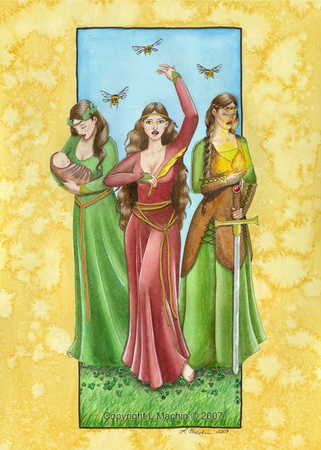 The Aeternal Swirling Fight : Celtic Goddesses: Brighid (part 1)