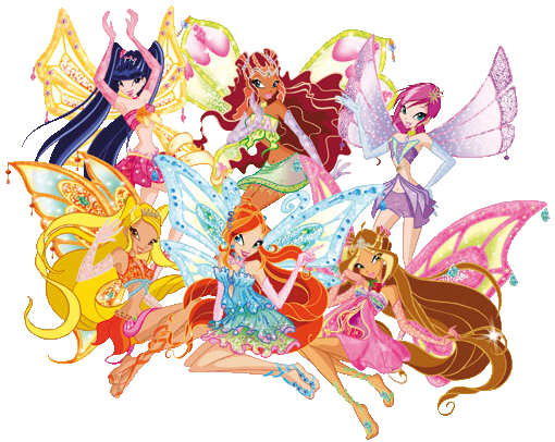 Winx Club Mais: Estilos e Transformações das Winx