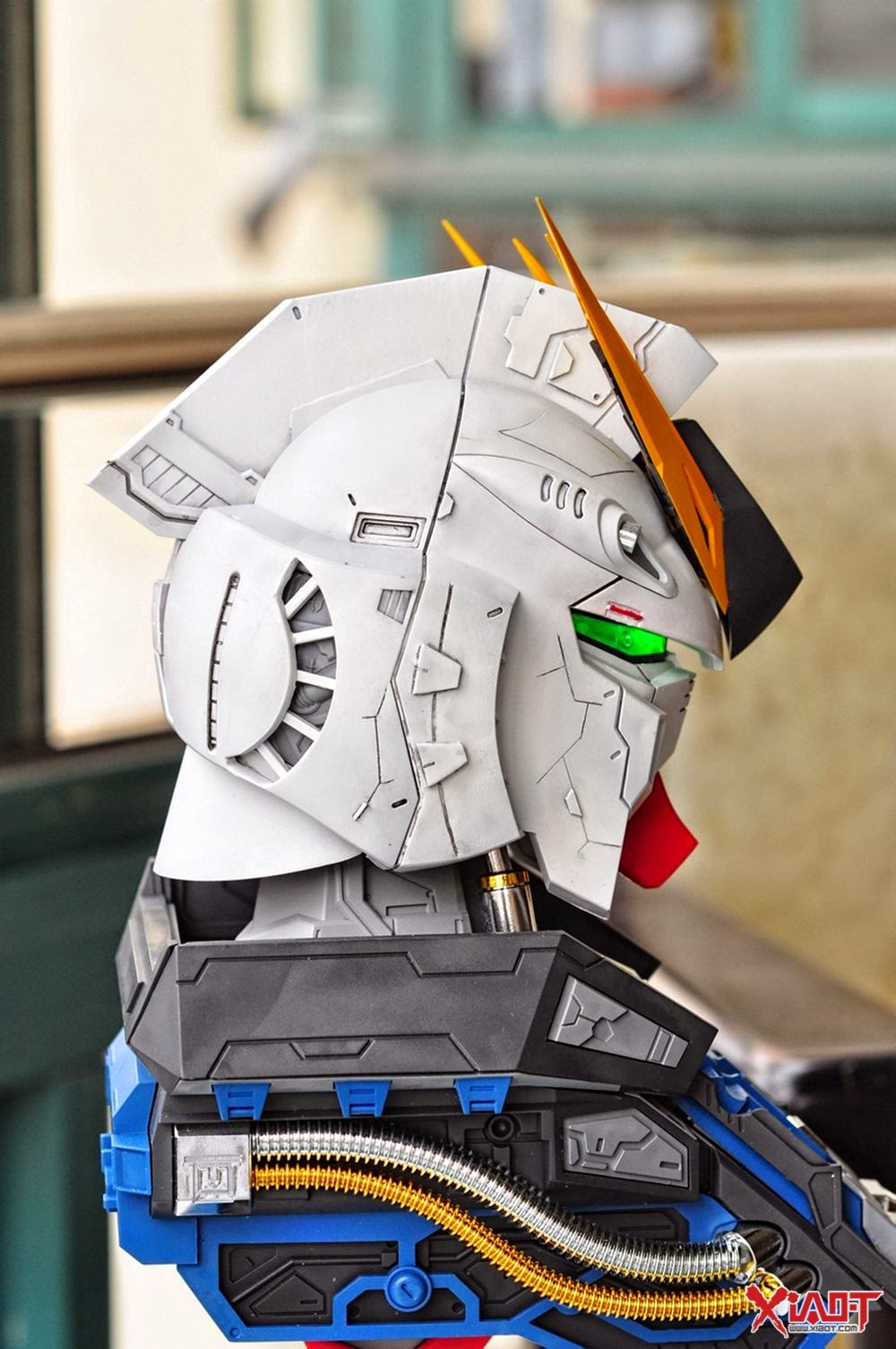 GUNDAM GUY: 1/35 RX-93 Nu Gundam Head - Painted Build