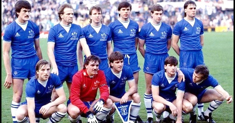 EVERTON contra Rapid de Viena 15/05/1985 Campeón de la Recopa