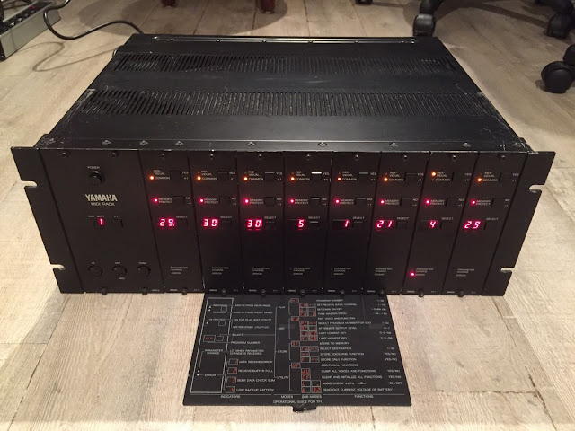 MATRIXSYNTH: Yamaha TX816 Vintage FM Synthesizer Module-8 DX7's in 1 ...