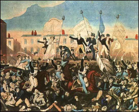 teifidancer: Peterloo massacre remembered