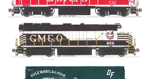 Andy Fletcher Blog-: A Gulf Mobile & Ohio Train carries Crunden-Martin ...