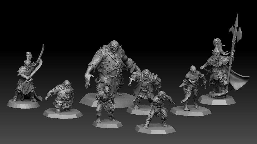 Wargame News and Terrain: 4Ground: The Legend Of Fabled Realms Druggoi ...