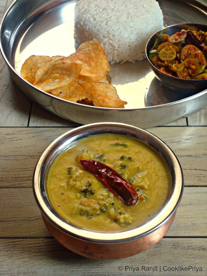 Cook like Priya: Pavakkai Pitlai | Bitter Gourd Coconut Curry | No ...