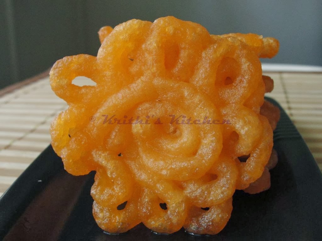 Krithi's Kitchen: Jangiri / Jhangri | Indian Festival Recipes