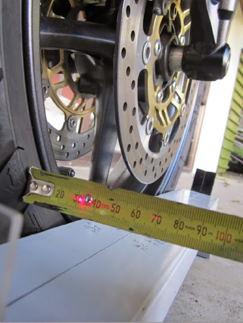 Confessions of an Ageing Motorcyclist: Wheel alignment - improve your ...
