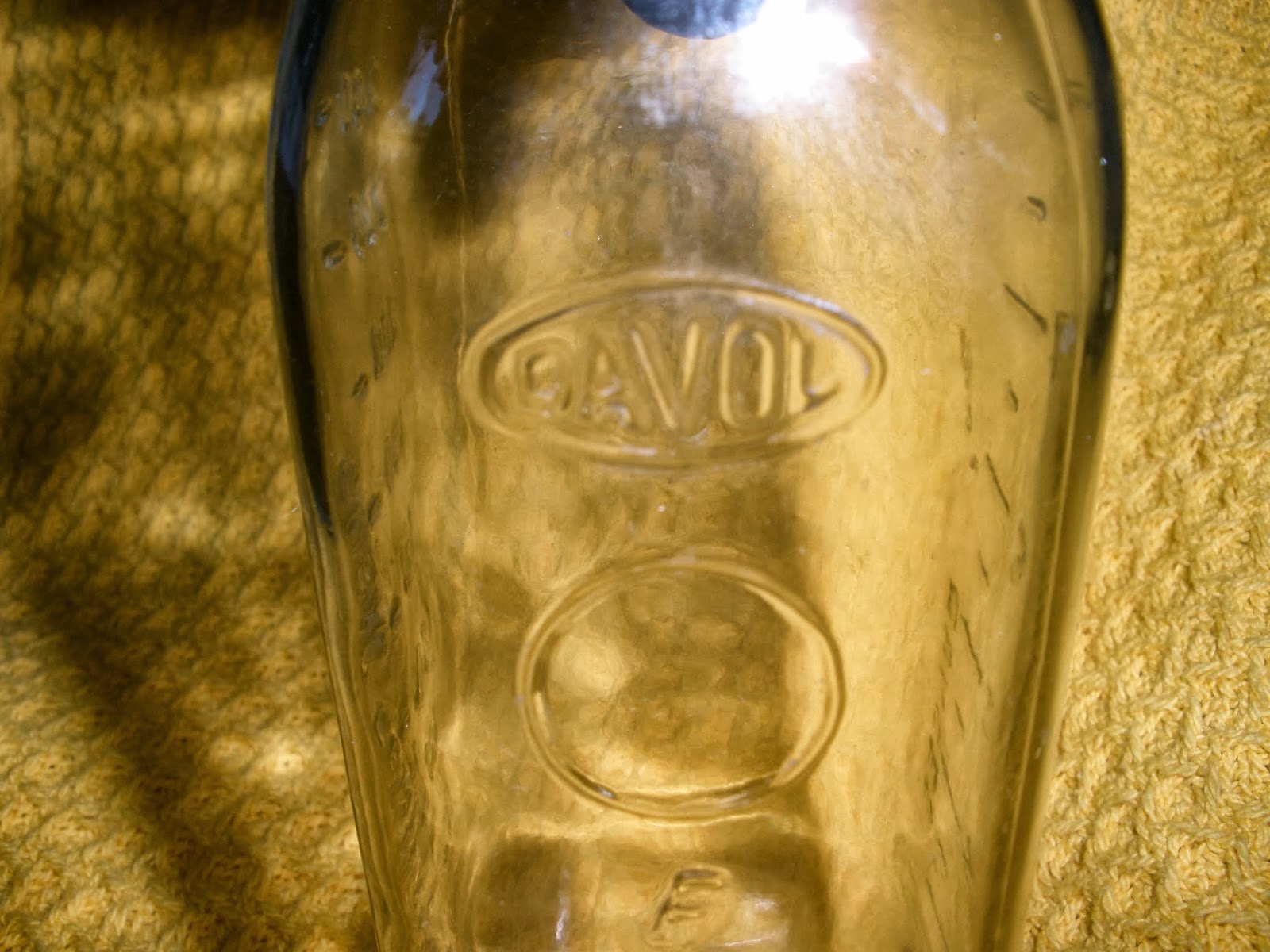 Confessions of a Hoarder's Daughter: Vintage Glass Baby Bottle by Davol ...