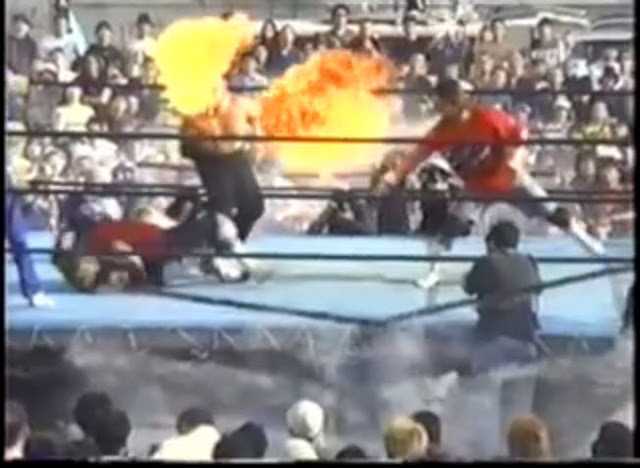 ProWresBlog: Big Japan Pro Wrestling 6/3/2001 - Fire Match - Shadow WX ...