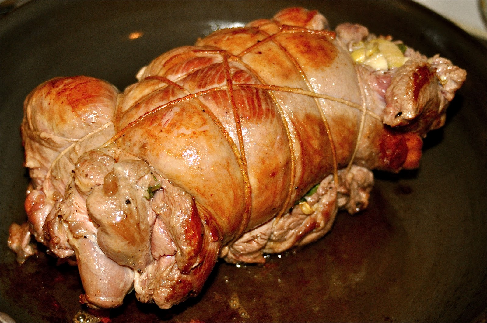 Mister Meatball: A stuffed lamb leg for Shy