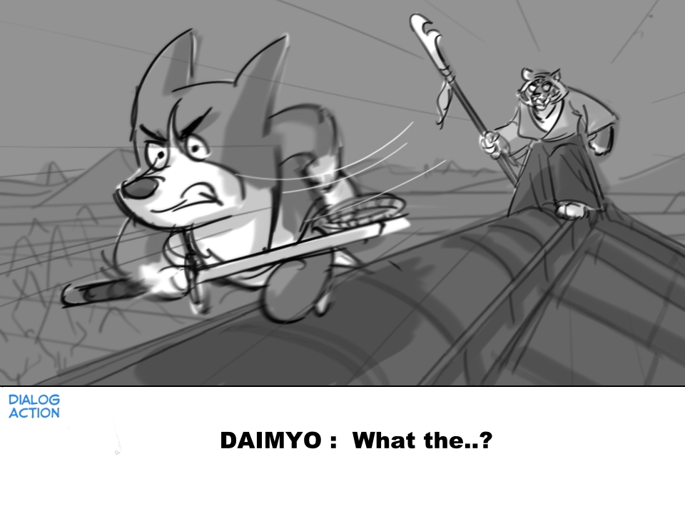 JOONKI PARK'S STORYBOARD PORTFOLIO: Ninja Corgi