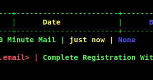 10Minutemail - Python Temporary Email - mederc