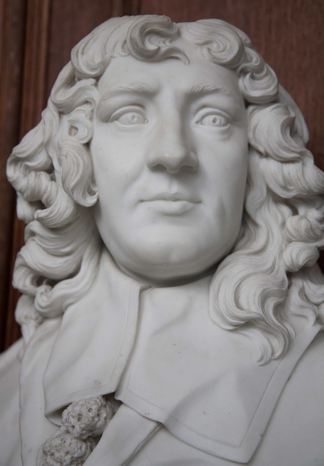 Bath, Art and Architecture: Bust of Isaac Barrow in the Wren Library ...