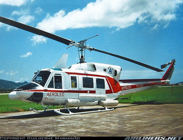 AEROPORTO DE MACAE-RJ (SBME) (BENEDICTO LACERDA): HELICOPTERO BELL BEL ...