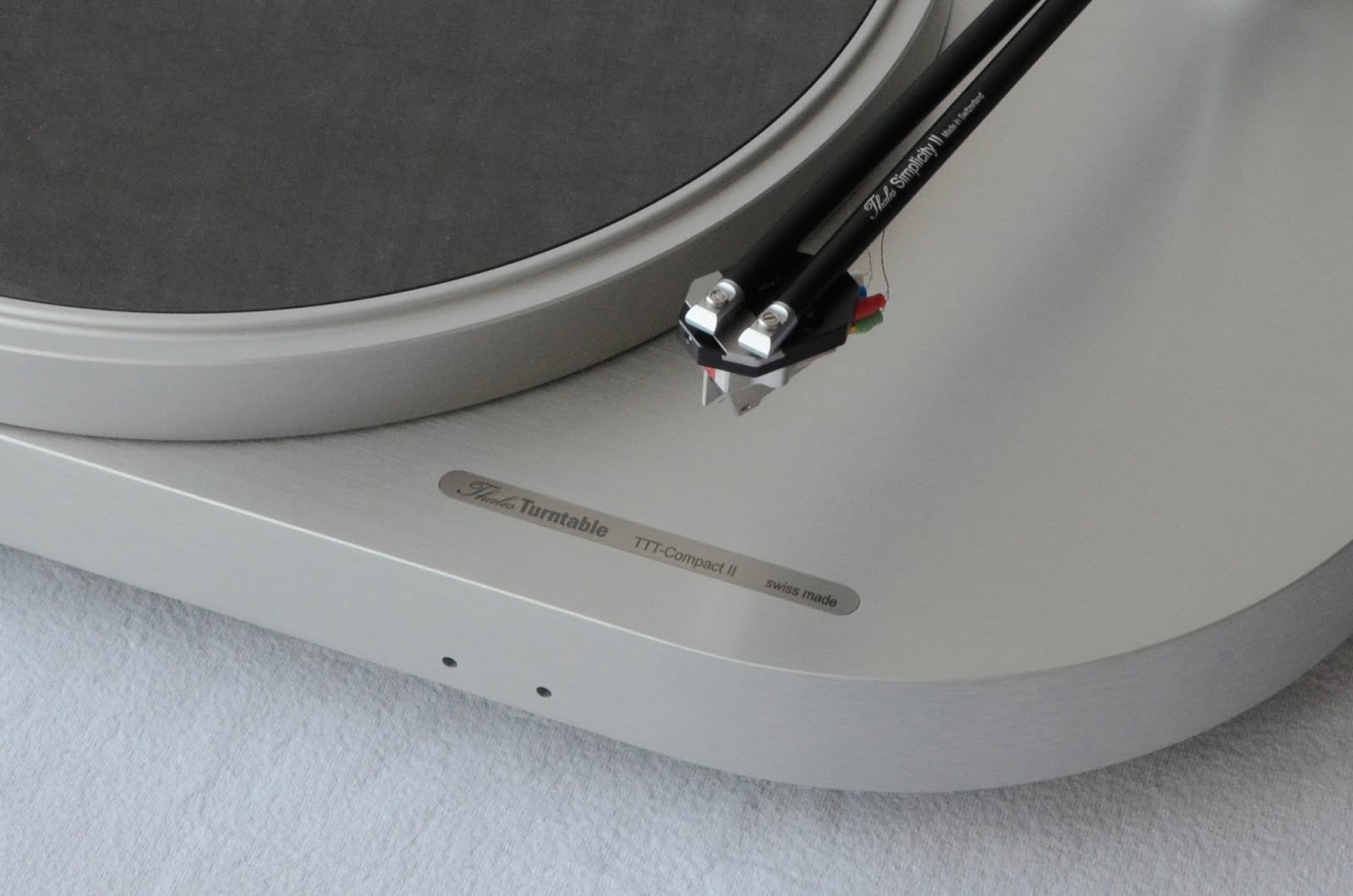 Thales Tonarm TTT-Compact II turntable new finish – M & S | Ultimate ...