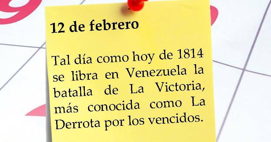 Más claro, agua: 12 de febrero