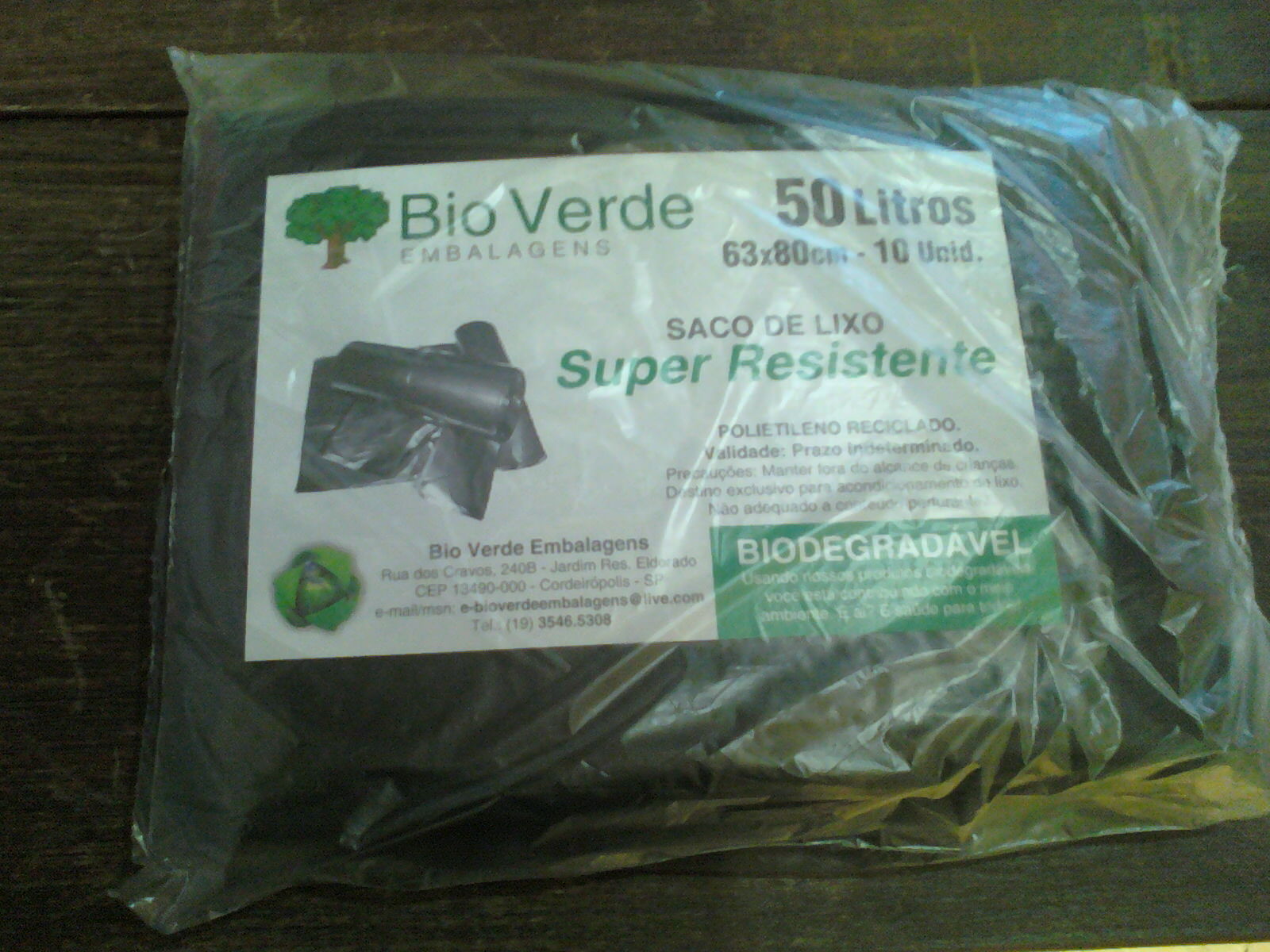 Bio-Verde Embalagens: Produtos