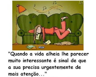 Cores de minhas vivências: Vida alheia...