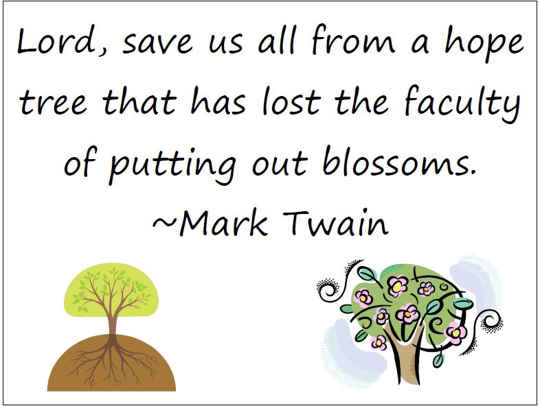 The Idea Backpack: Weekly Inspiration: Hope