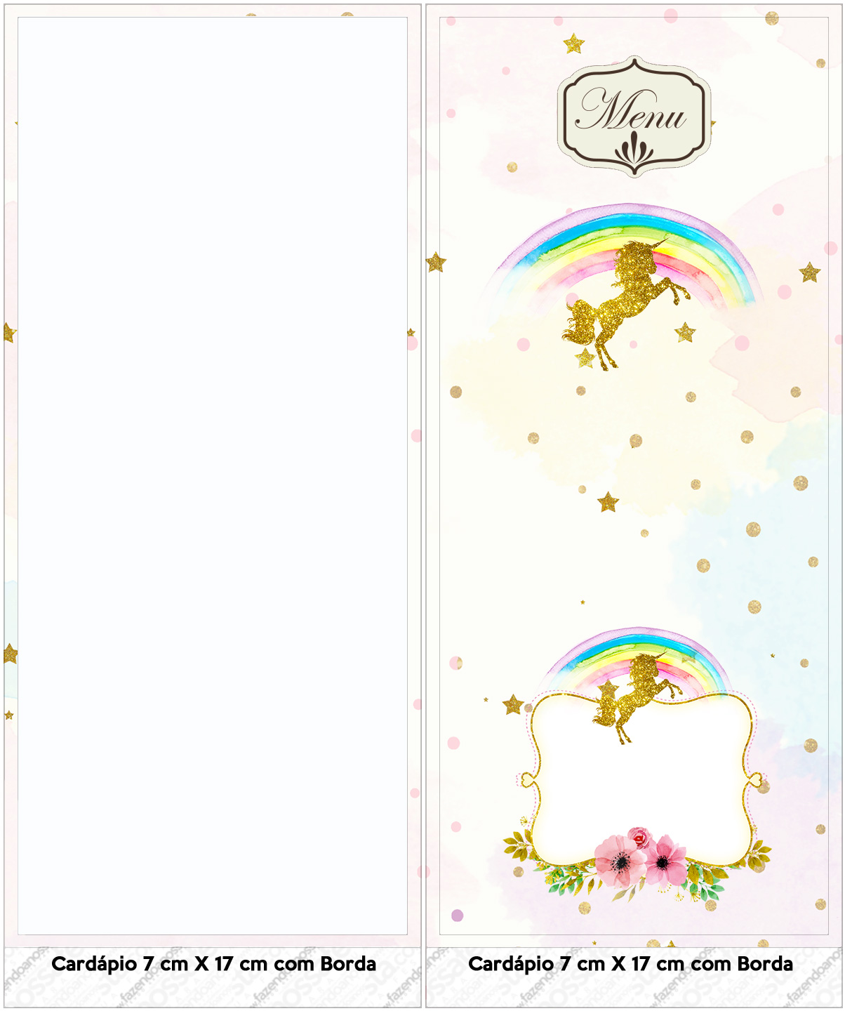 Unicorn Party: Free Party Printables. - Oh My Fiesta! in english