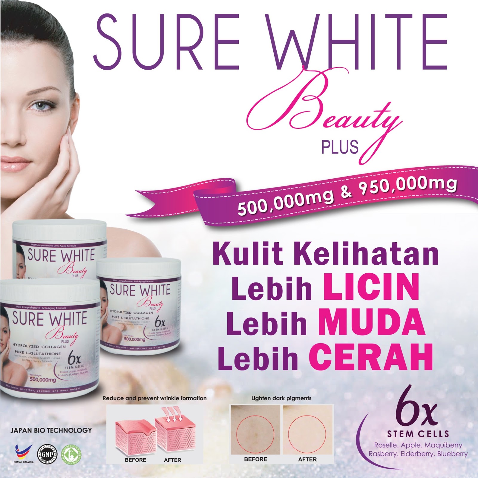 SURE WHITE BEAUTY PLUS promosi hebat: Sure White Beauty Plus : Stokis ...