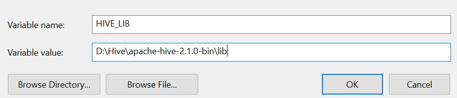TALK GRID (Cloud Trainer): Hive installation on Windows 10