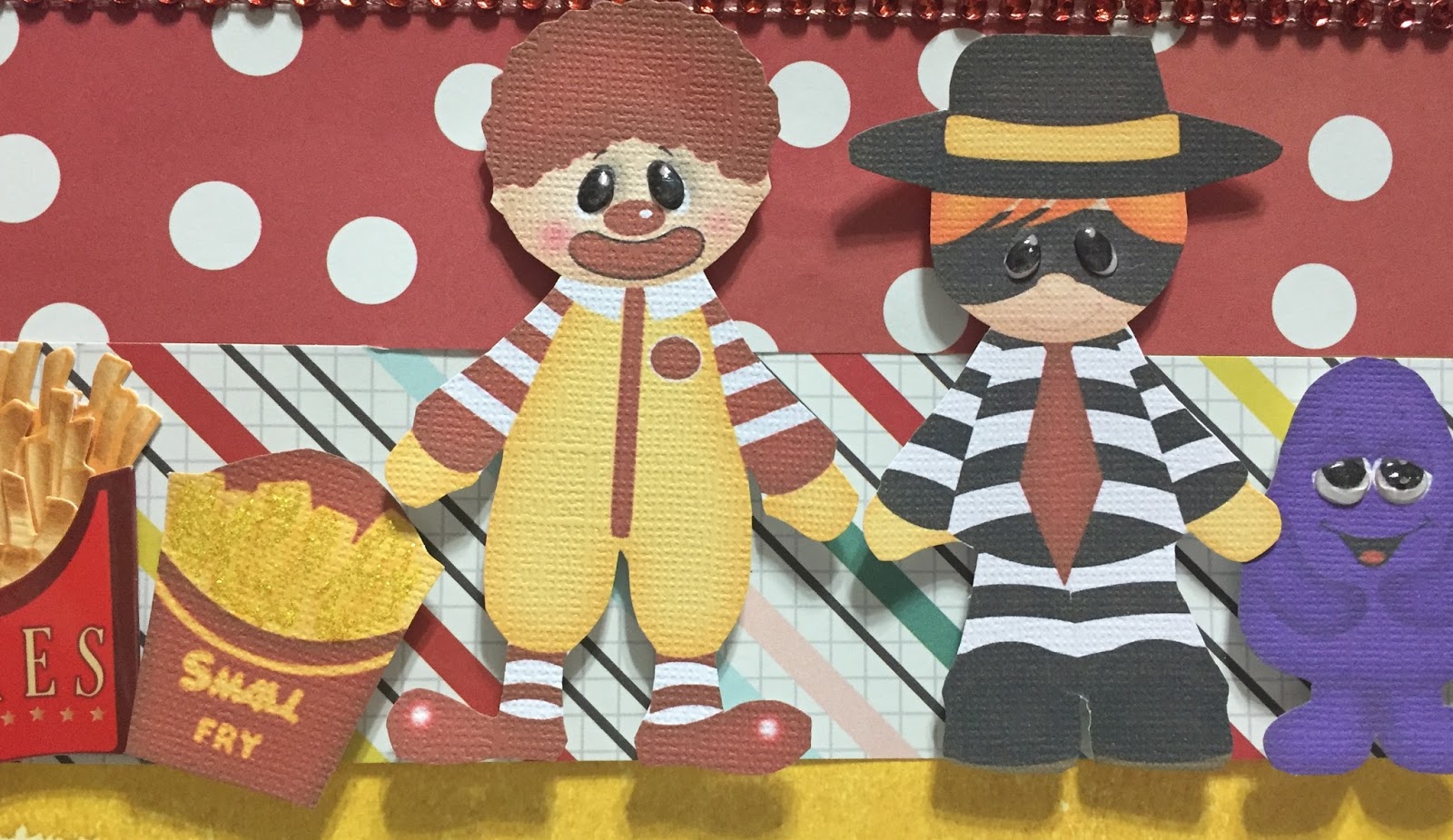 AMAZING GRACE Paper Crafts: Tell Us Your Favorite Fast Food Story