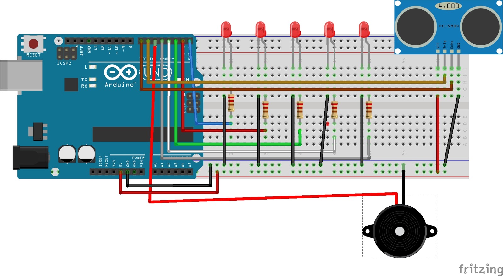 Arduino İle Park Sensörü Yapımı