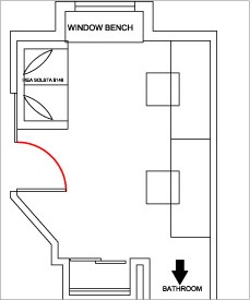 Inside the Frame: The Office: Laying out an Oddly Shaped Room
