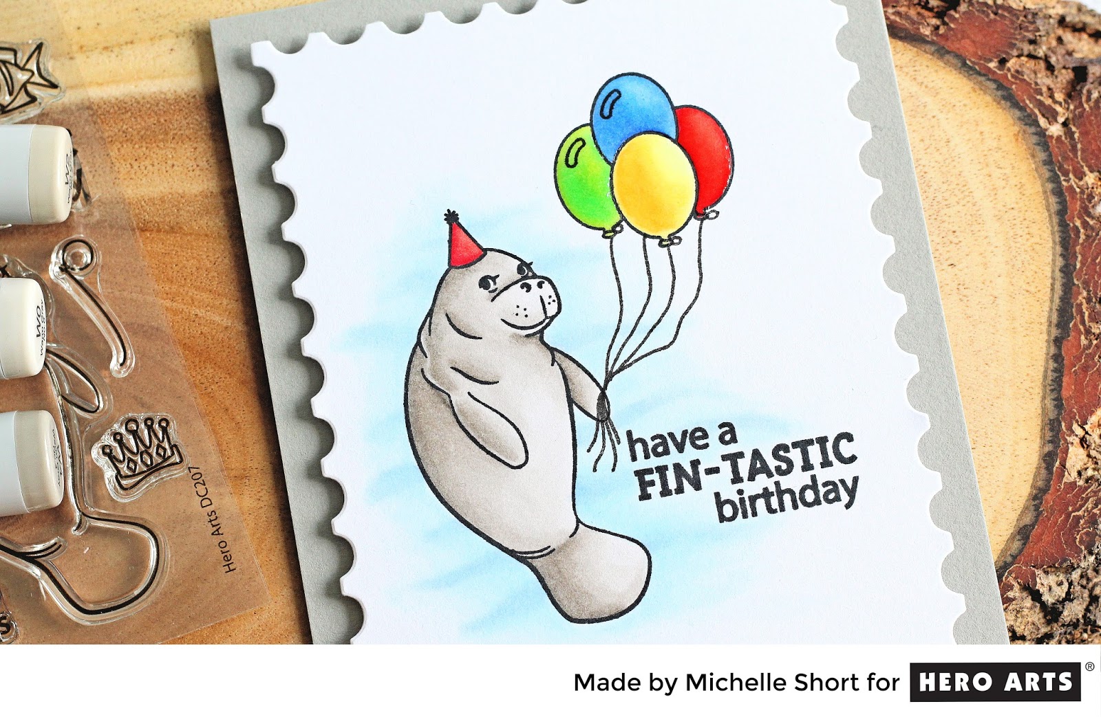 The Card Grotto: Have A Fin-Tastic Birthday!