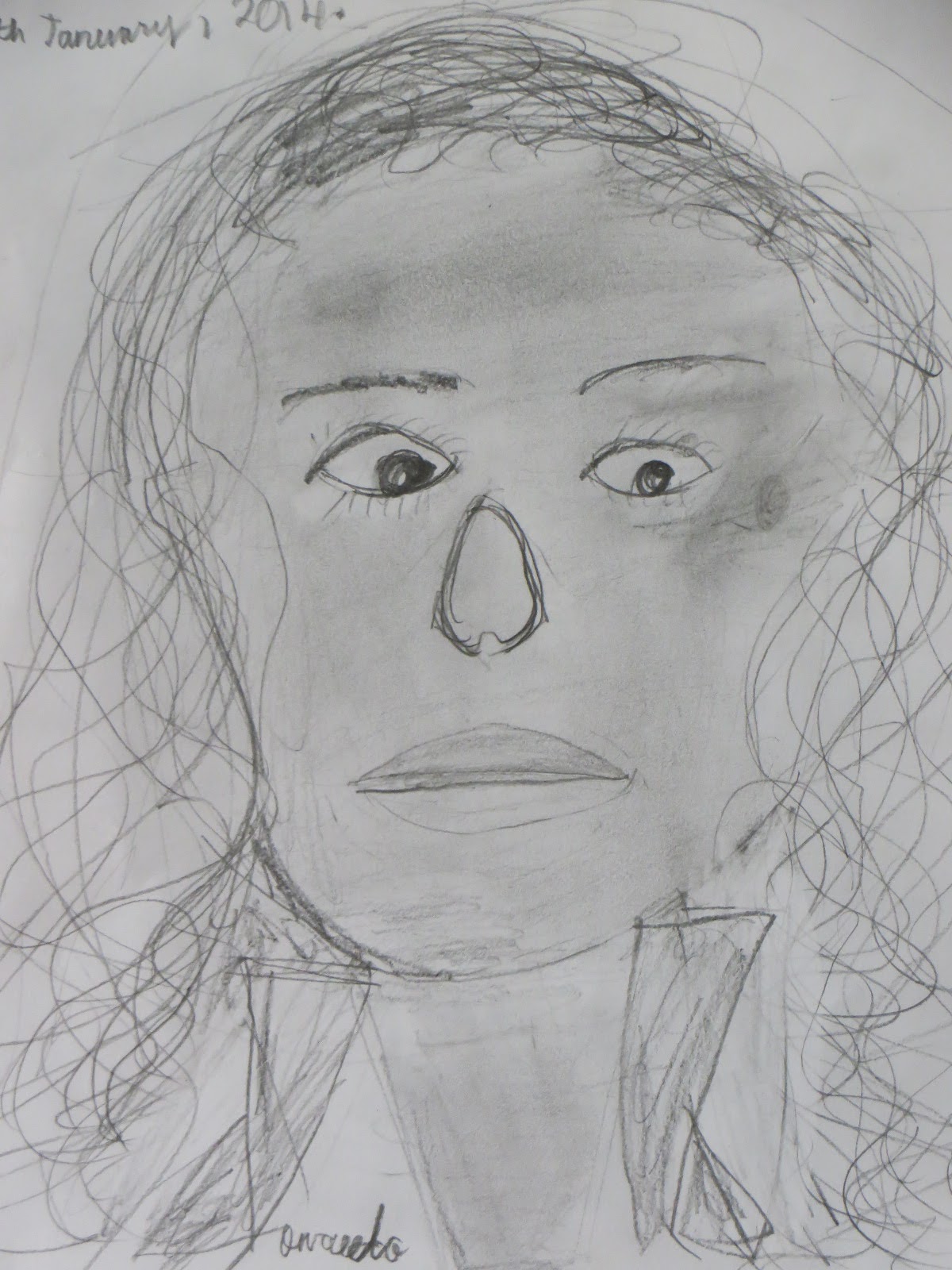 Drawing Development in Children (Self Portrait)