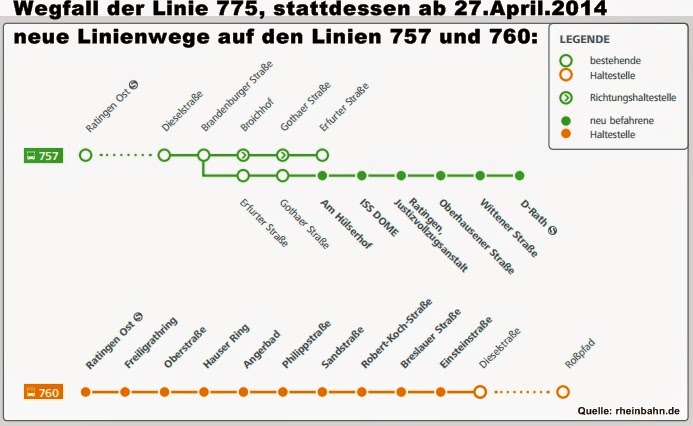 vinc's Blog - Archiv: Fahrplanwechsel Ende April 2014 - Neue Linienwege ...