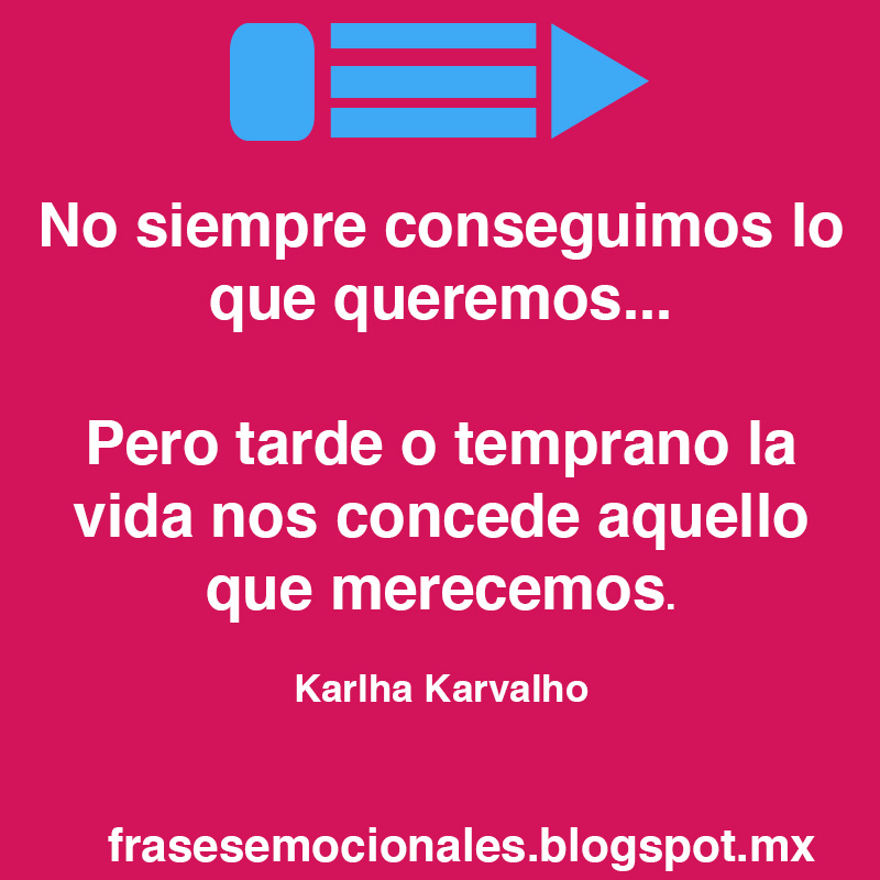 Aquello que nos merecemos