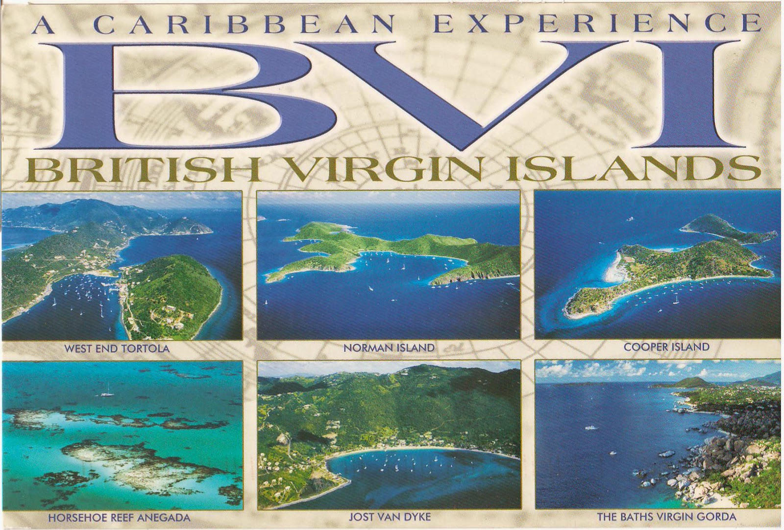 One postcard, One world: Postcard from British Virgin Islands - "A ...