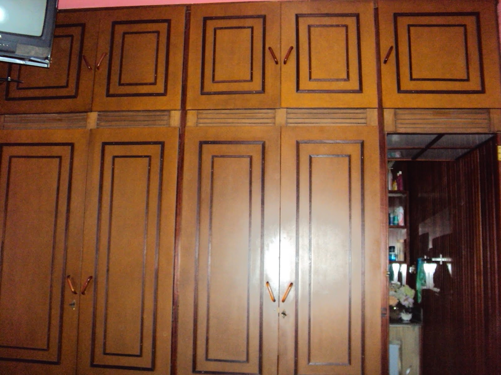 Marcenaria e design a arte de decoração: Armário guarda roupas embutido