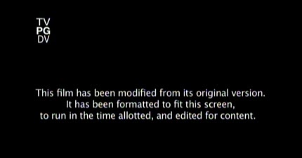 You Can't Do That On Television: Eleven Films Re-Edited for TV