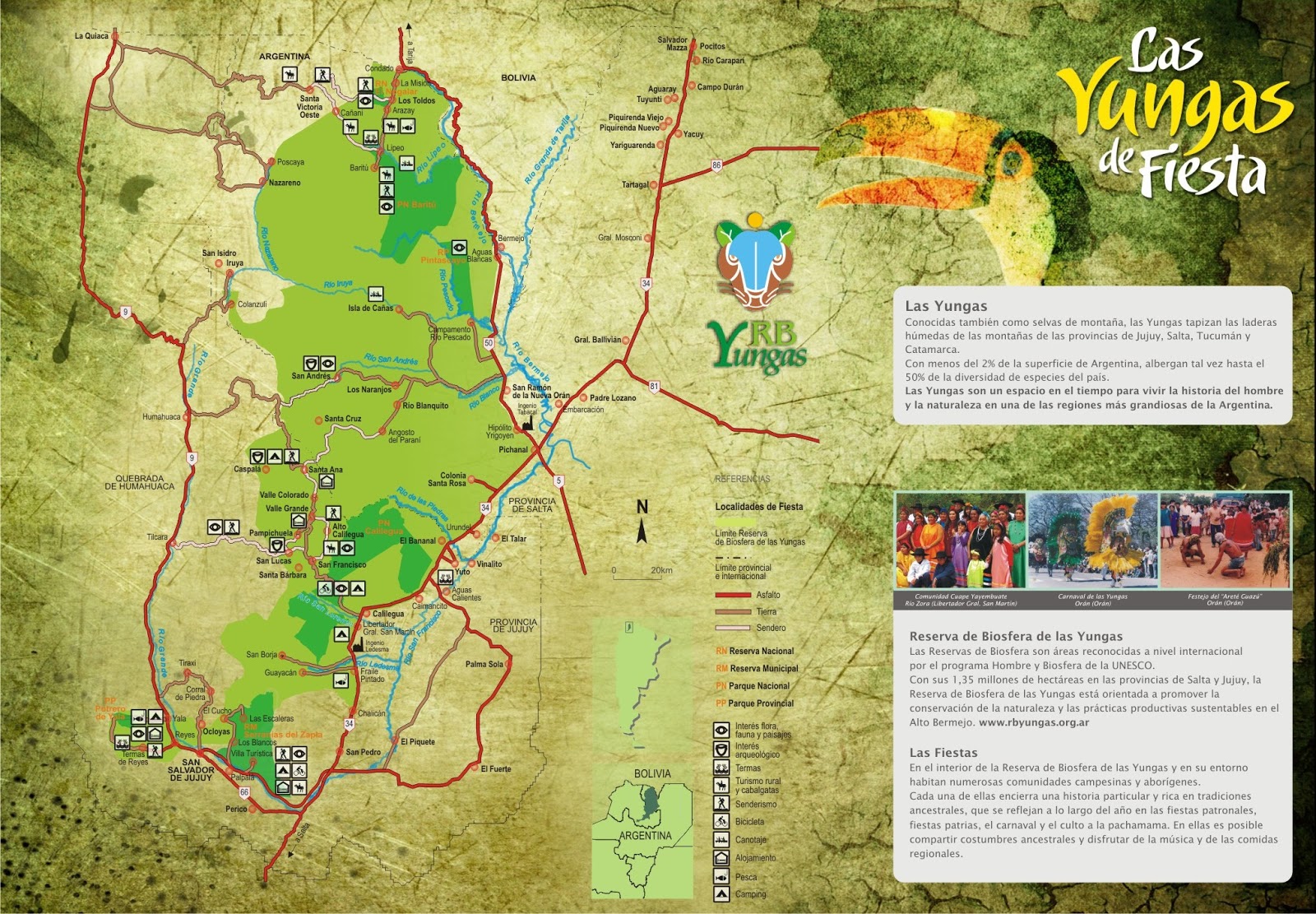 Carolinatour: "Uniendo Pueblos Visiones y Expectativas" Pro Yungas ...