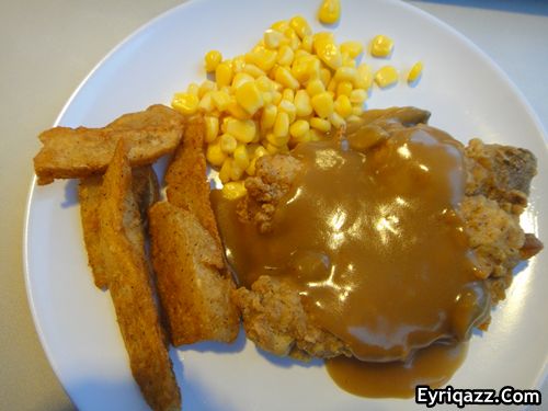KFC Chicken Chop With Mushroom Gravy|Great Teacher Onizuka