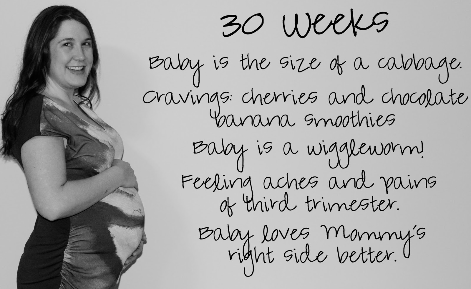His Plan, Not Ours: Bump update: 30 Weeks