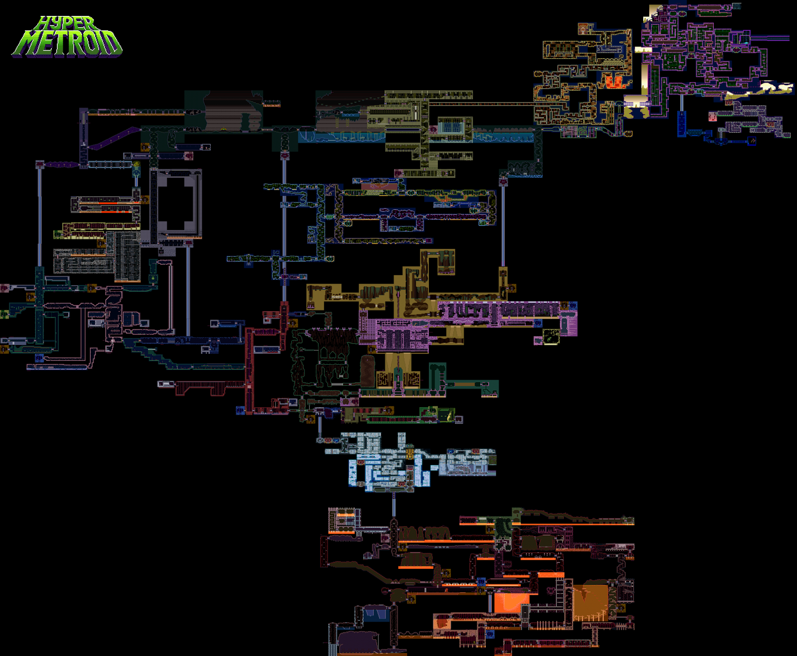 LESBIBLOG: MAPA HYPER METROID
