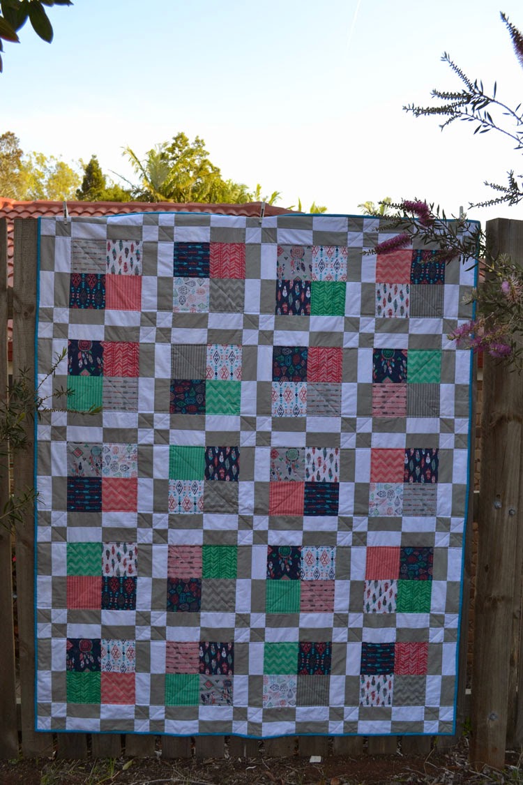 gemini stitches: "High Tea" quilt pattern testing