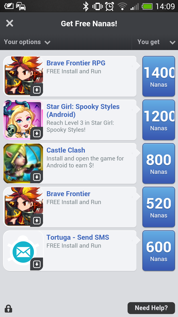 n6215050: AppNana beginners tip: get to 15,000 Nanas!