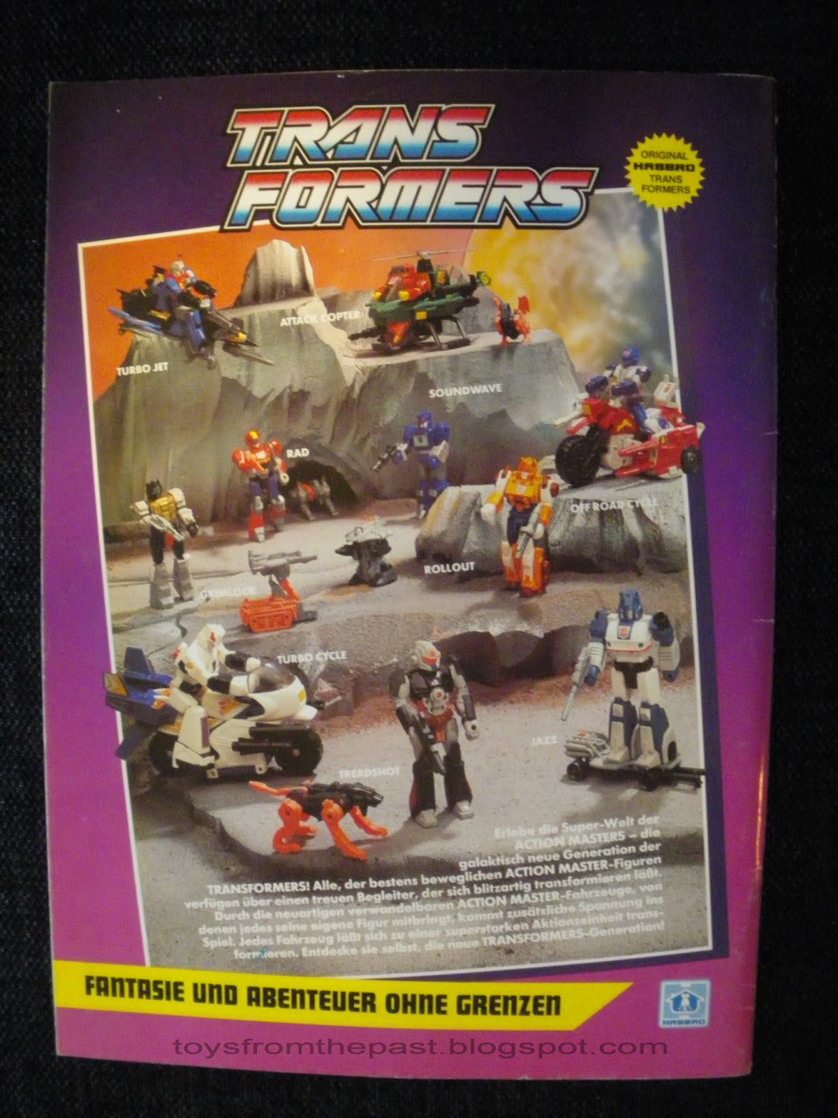 Toys from the Past: #248 TRANSFORMERS – ACTION MASTERS ATTACK CRUISER ...