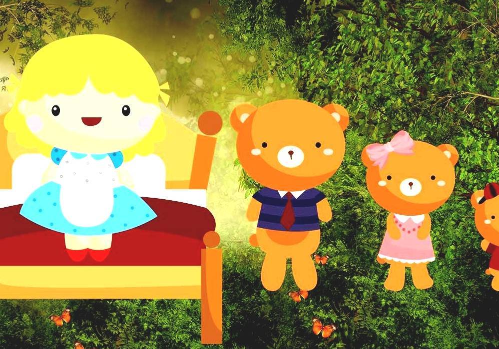 The Story Of The Three Bears - Bears In The Forest